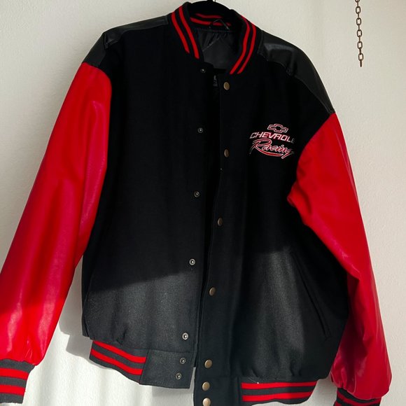 Jackets & Coats | Vintage Racing Varsity Jacket Size L | Poshmark